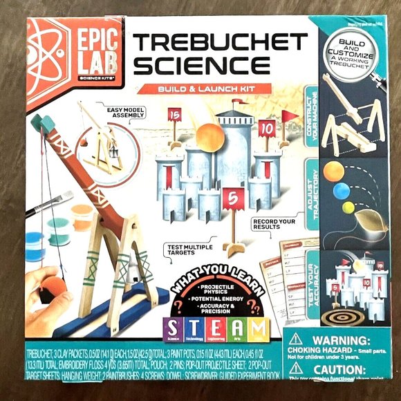 Artskills | Toys | Epic Lab Trebuchet Science Build Launch Kit Steam ...